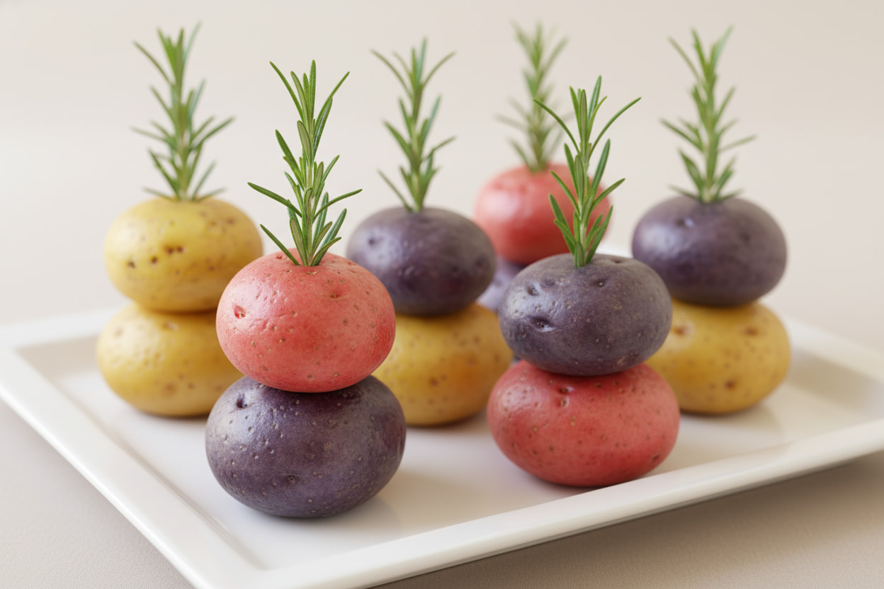 Christmas tree potatoes / Recipes • Wilcox