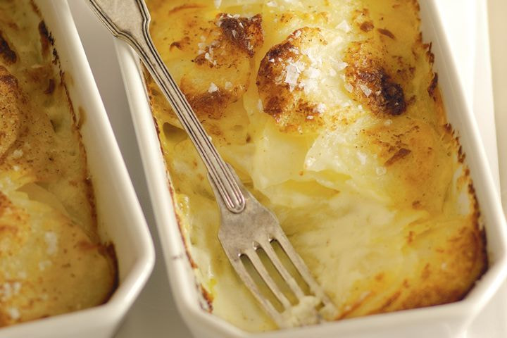 Individual creamy potato gratins / Recipes • Wilcox
