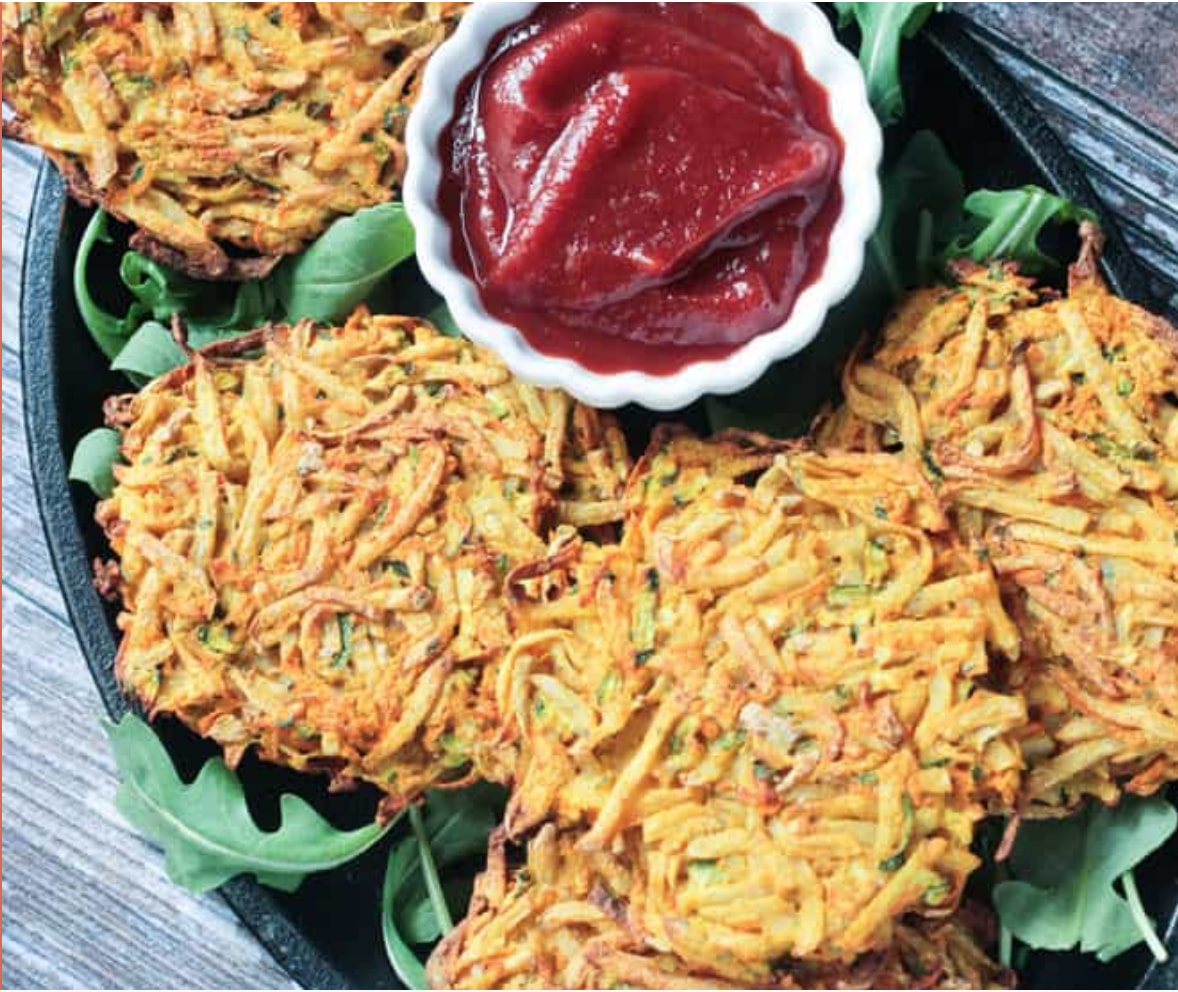 Veggie Potato Fritters / Recipes • Wilcox
