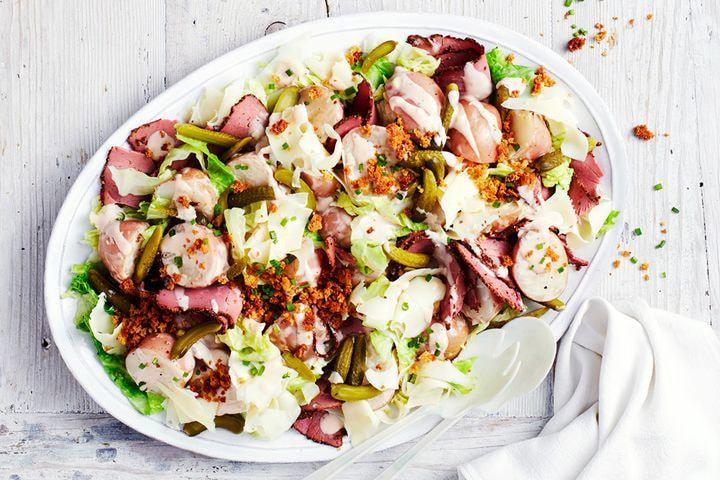 Reuben potato salad / Recipes • Wilcox